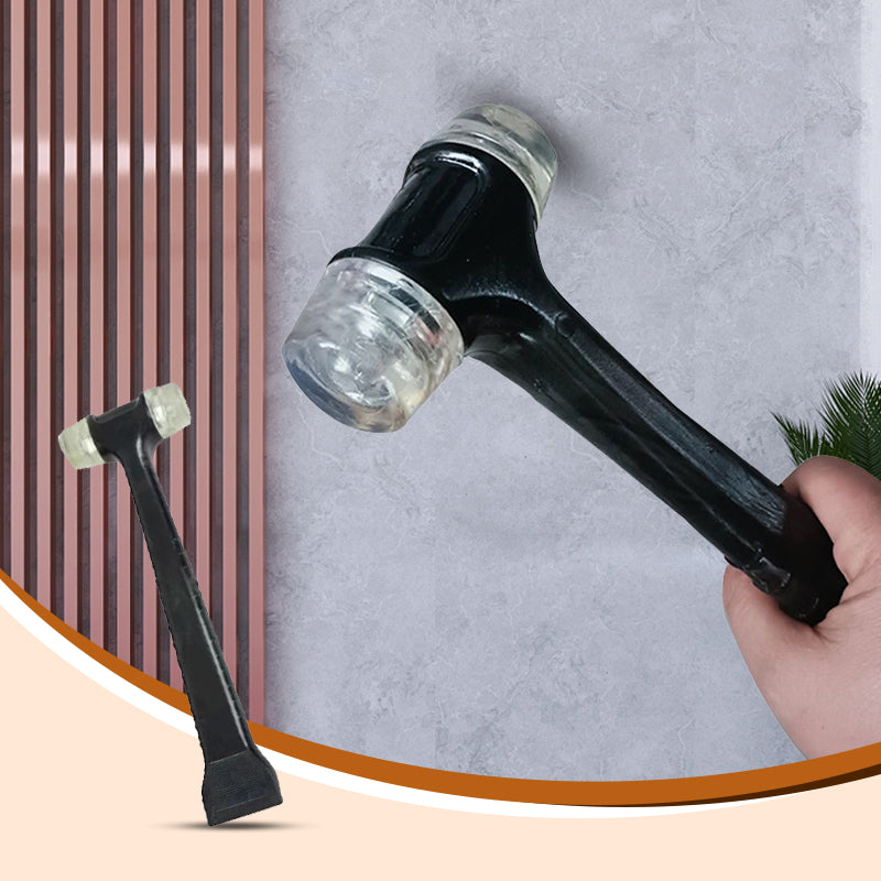 🔥Hot Sale🔥2-in-1 Rubber Mallet & Pry Bar Scraper – clikining